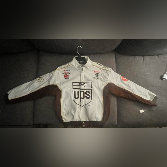 Chase Authentics | Jackets & Coats | Vintage Dale Jarrett Ups Nascar ...